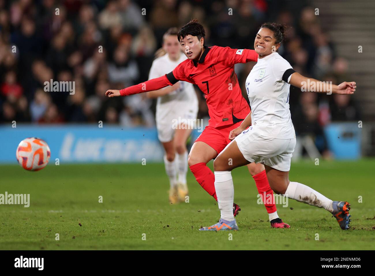 Stadium MK, Milton Keynes, UK. 16th Feb, 2023. Arnold Clark Cup ...
