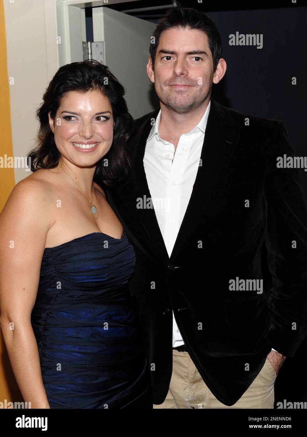 Director Chris Weitz and wife Mercedes attend a special screening of ...