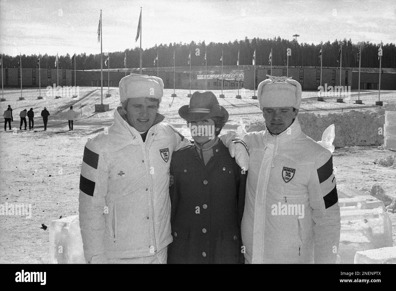 Anders Bakken, left, and Tore Gullen, of the Norwegian Olympic team ...