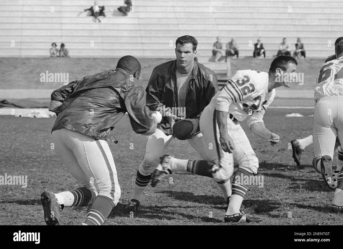 Daryle Lamonica, center, quarterback of the Champion Buffalo Bills of ...