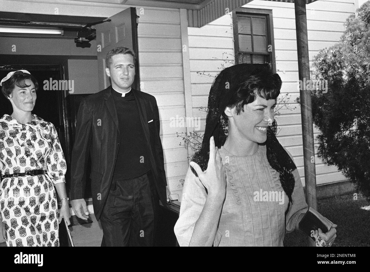 Mrs. Pat Collins, wife of Air Force Maj. Michael Collins, pilot of ...