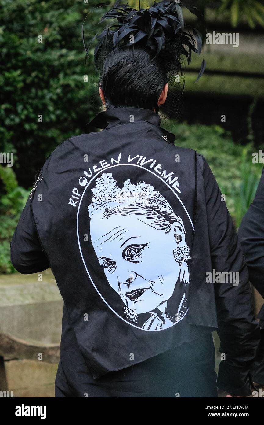 London, UK. 16th Feb, 2023.Fredrik Robertsson in a tribute outfit to ...