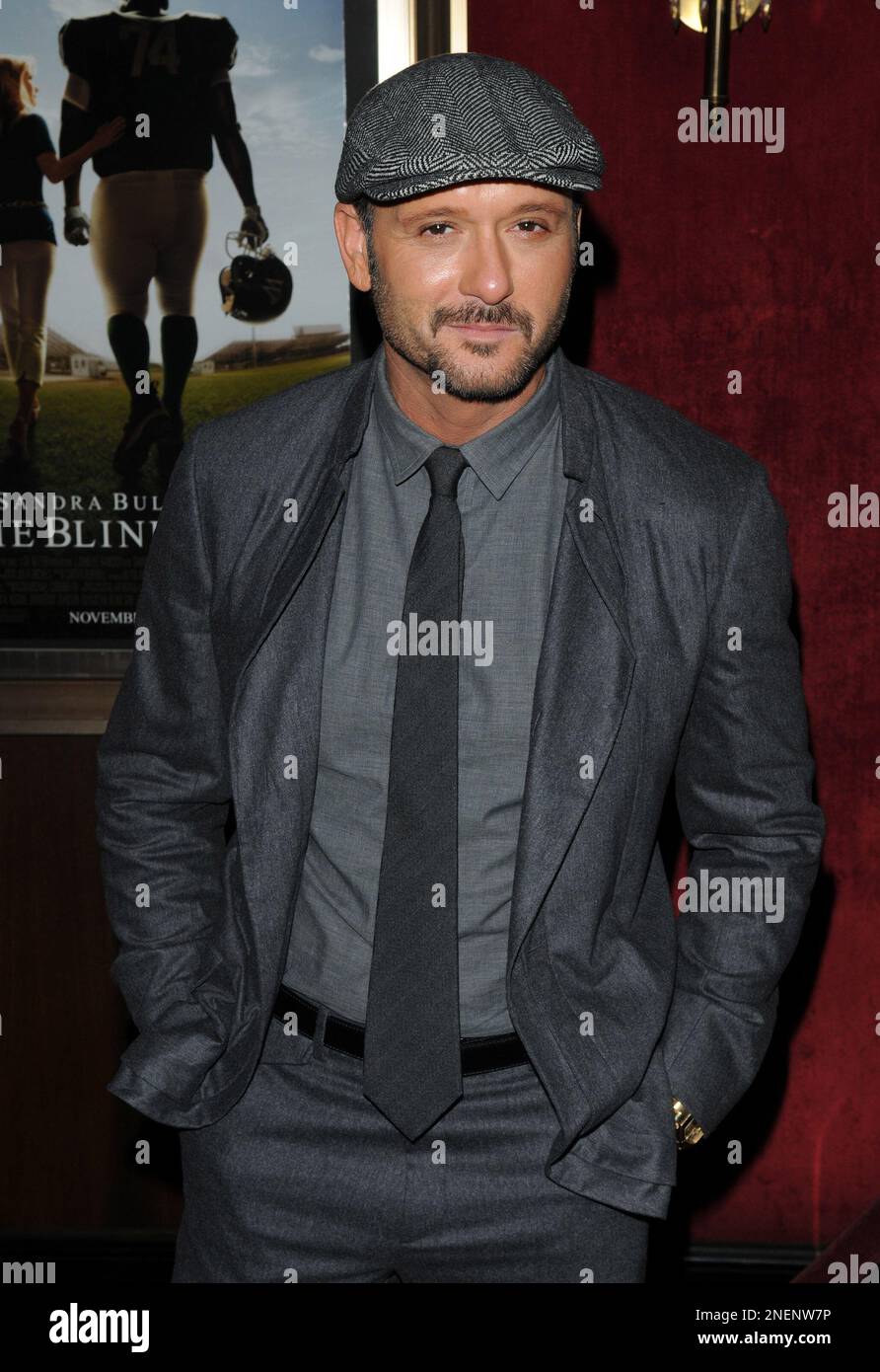 Country singer/actor Tim McGraw attends the Warner Bro's premiere of ...