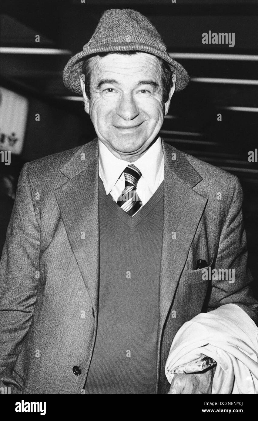 American actor Walter Matthau at Heathrow airport in London, Nov. 7 ...