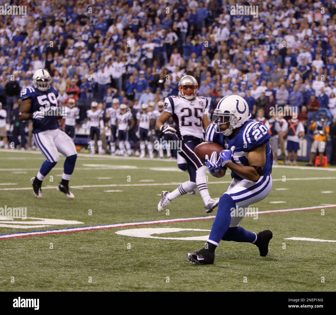 Indianapolis Colts safety T.J. Rushing (20) during an NFL football game ...