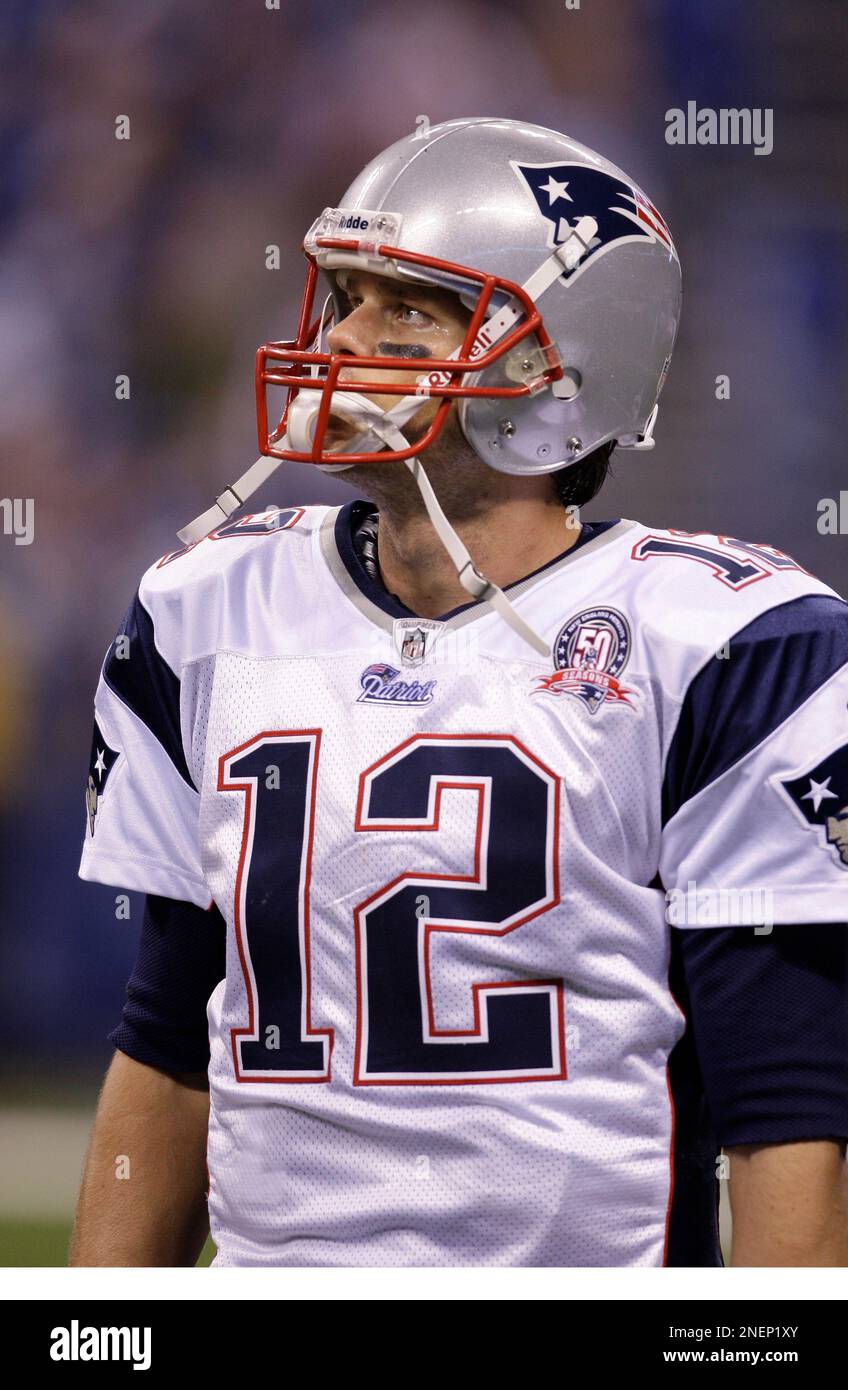 New England Patriots quarterback Tom Brady (12) during an NFL football ...