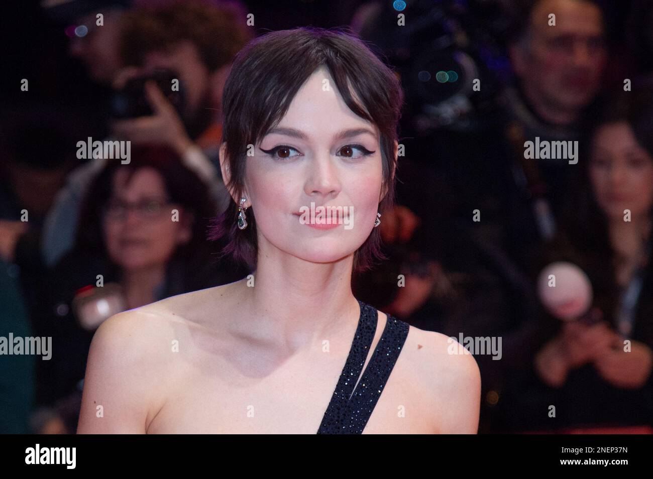 Emilia Schuele attending the She Came To Me Premiere and Opening ...