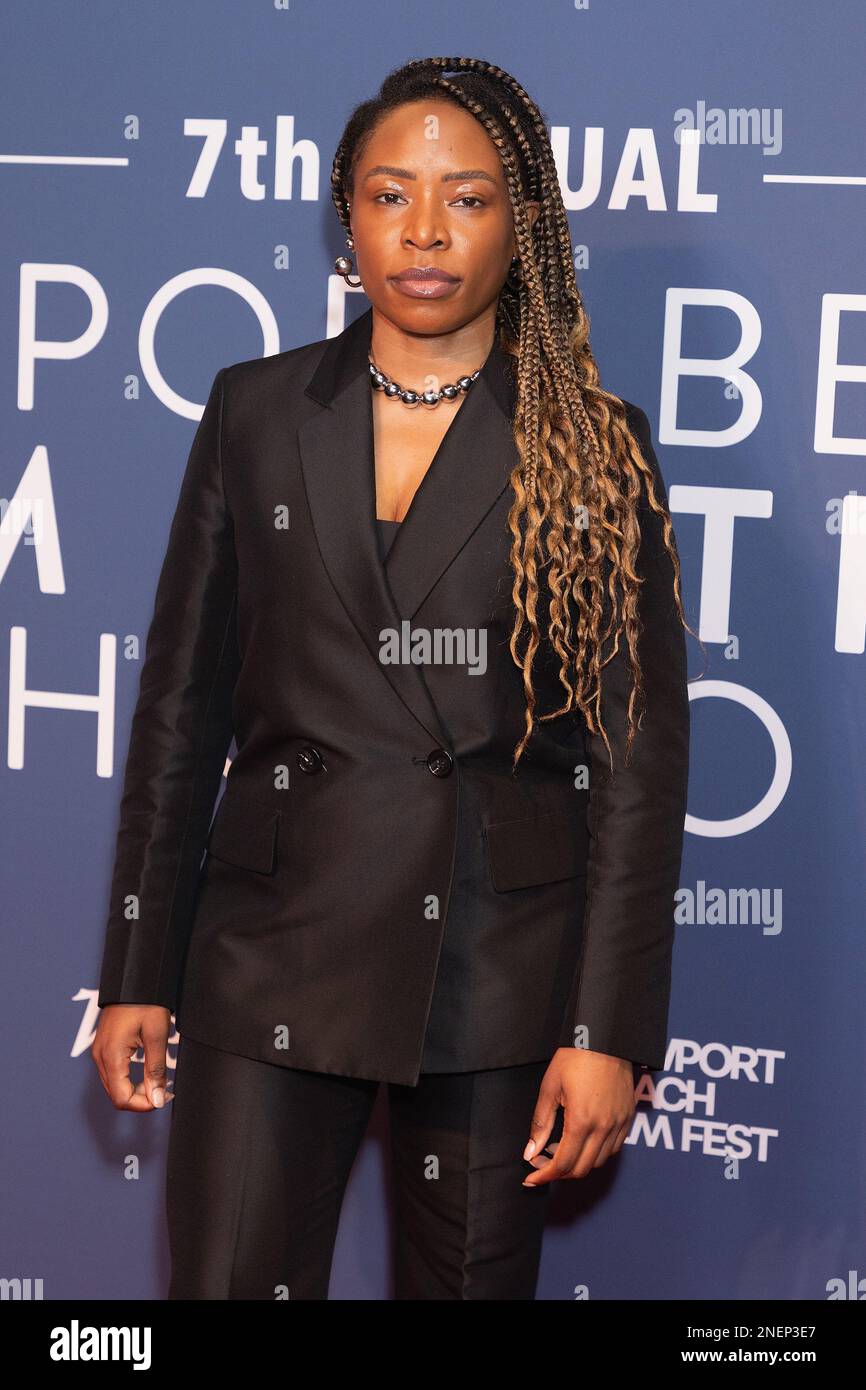 Jenn Nkiru attending the Newport Beach Film Festival UK Honours event ...