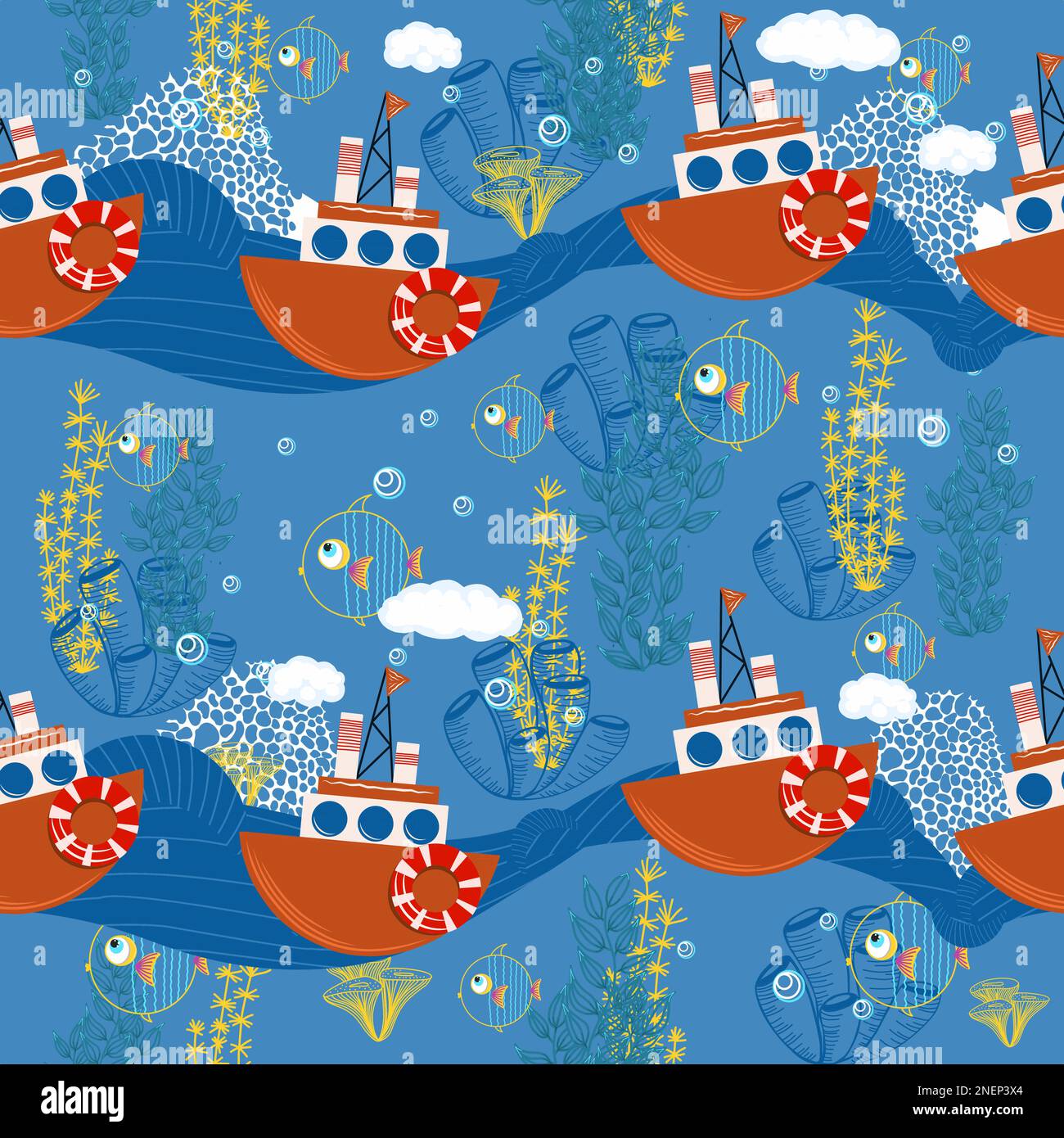 Clam boats Stock Vector Images - Alamy