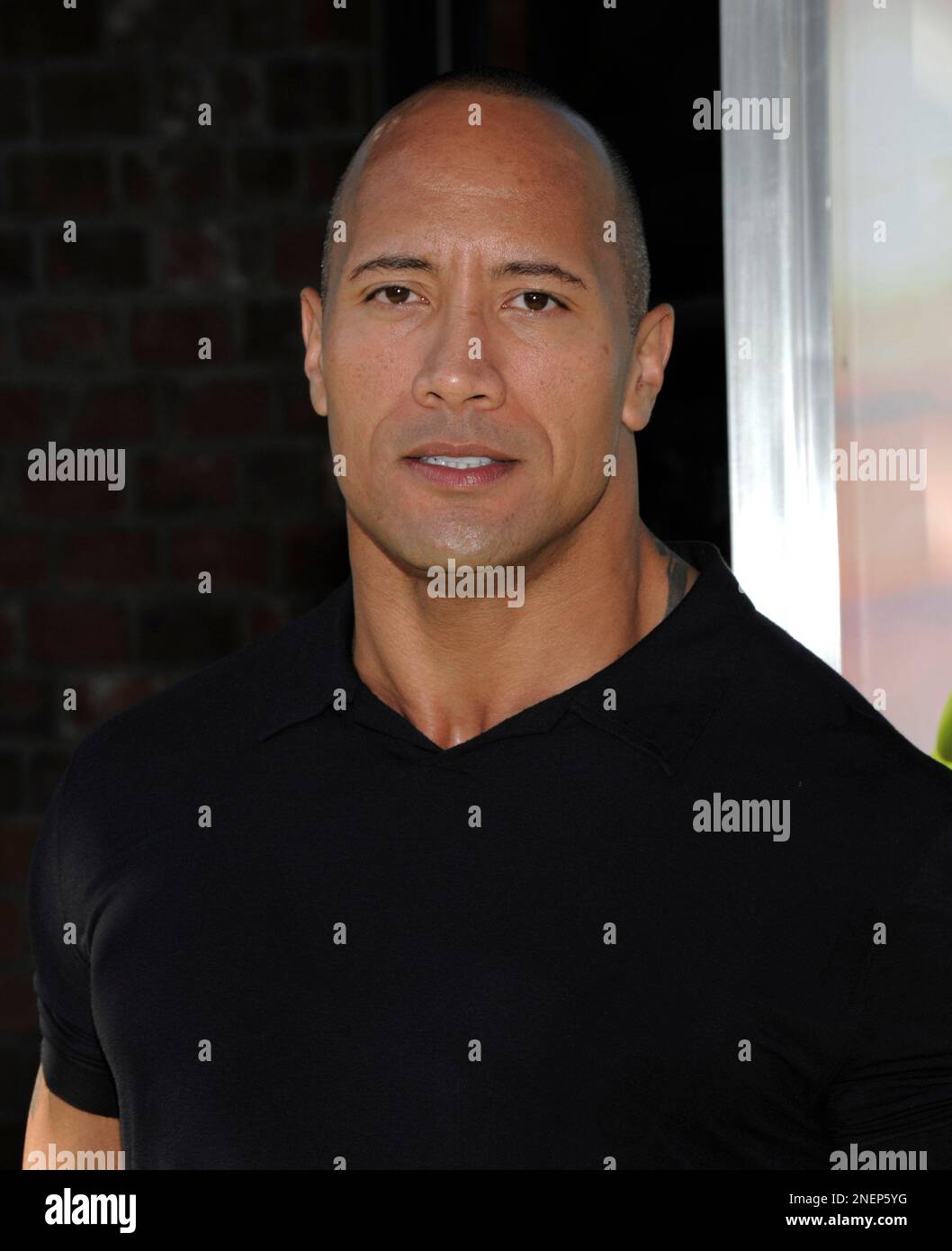 Actor Dwayne Johnson arrives at the premiere of the animated feature ...