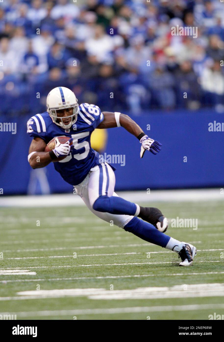 Indianapolis Colts Pierre Garcon #85 in action against the San ...