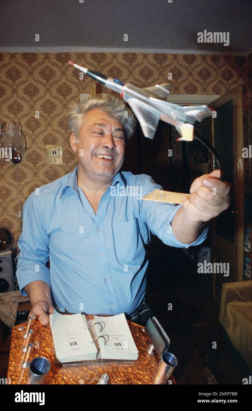 Retired Russian air force pilot Gennady Osipovich, who shot down KAL ...