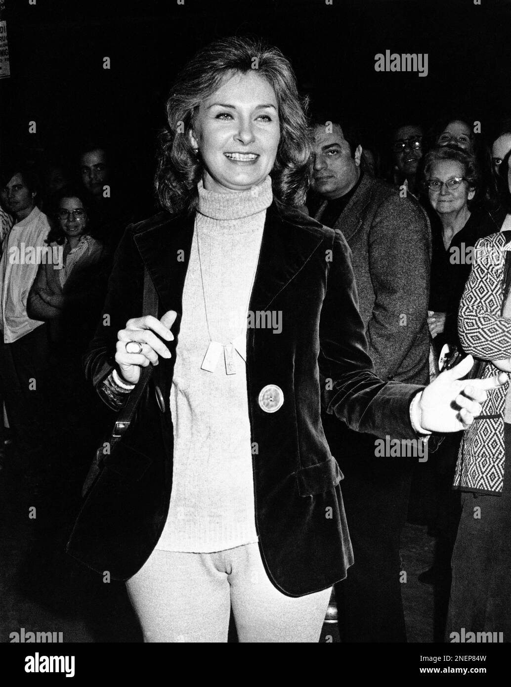 Academy Award winner Joanne Woodward arrives on Oct. 21, 1973 at the ...