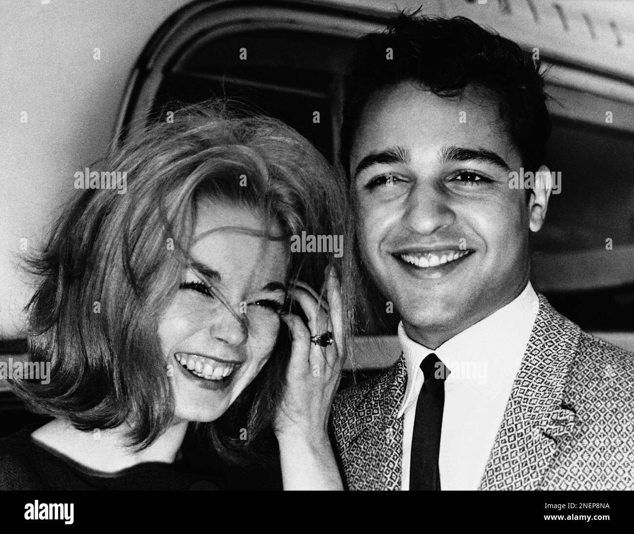 Hollywood?s Sal Mineo and Britain?s Jill Haworth, two young stars of ...