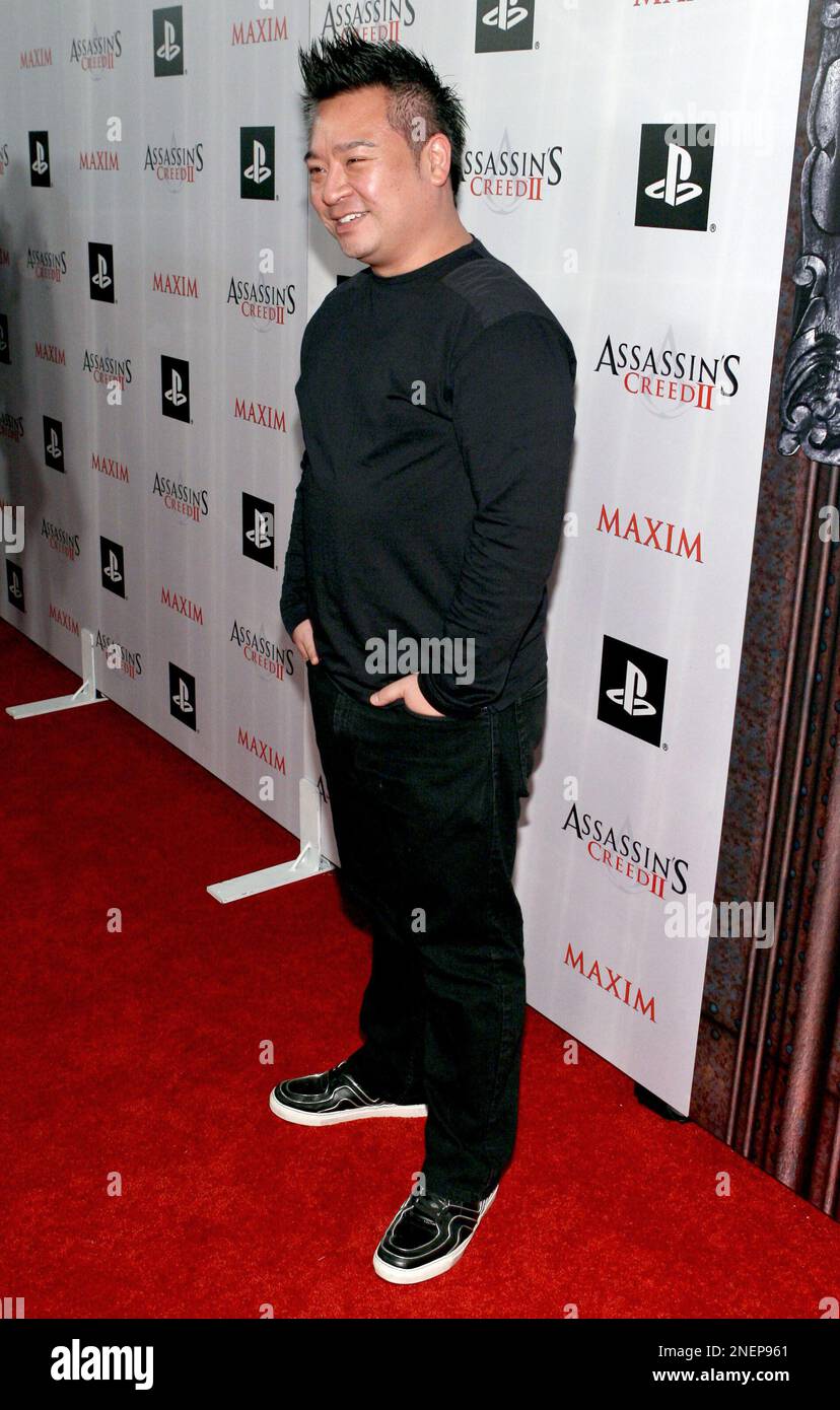 Rex Lee arrives at the Maxim and Ubisoft Assassin's Creed II Launch at ...