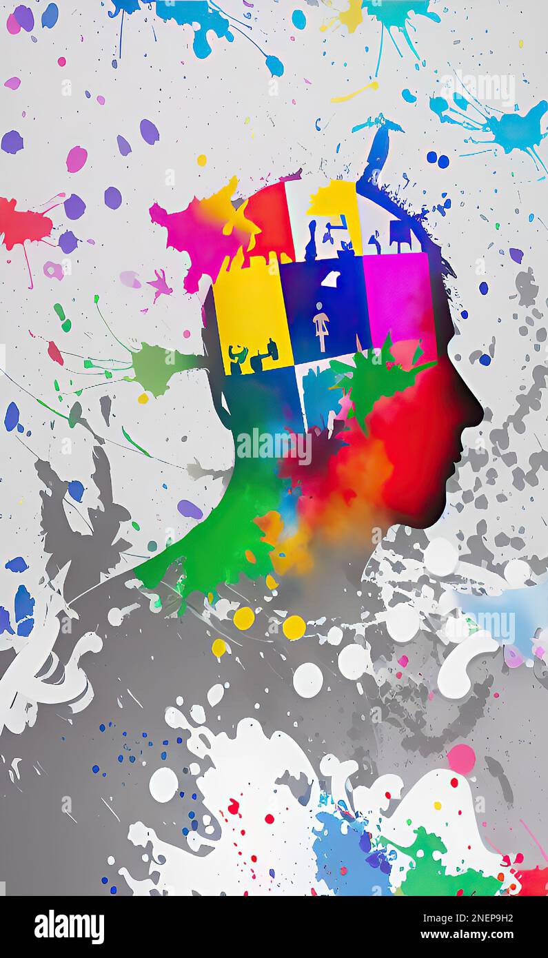 World autism awareness day.Autism spectrum disorders and neurodiversity ...