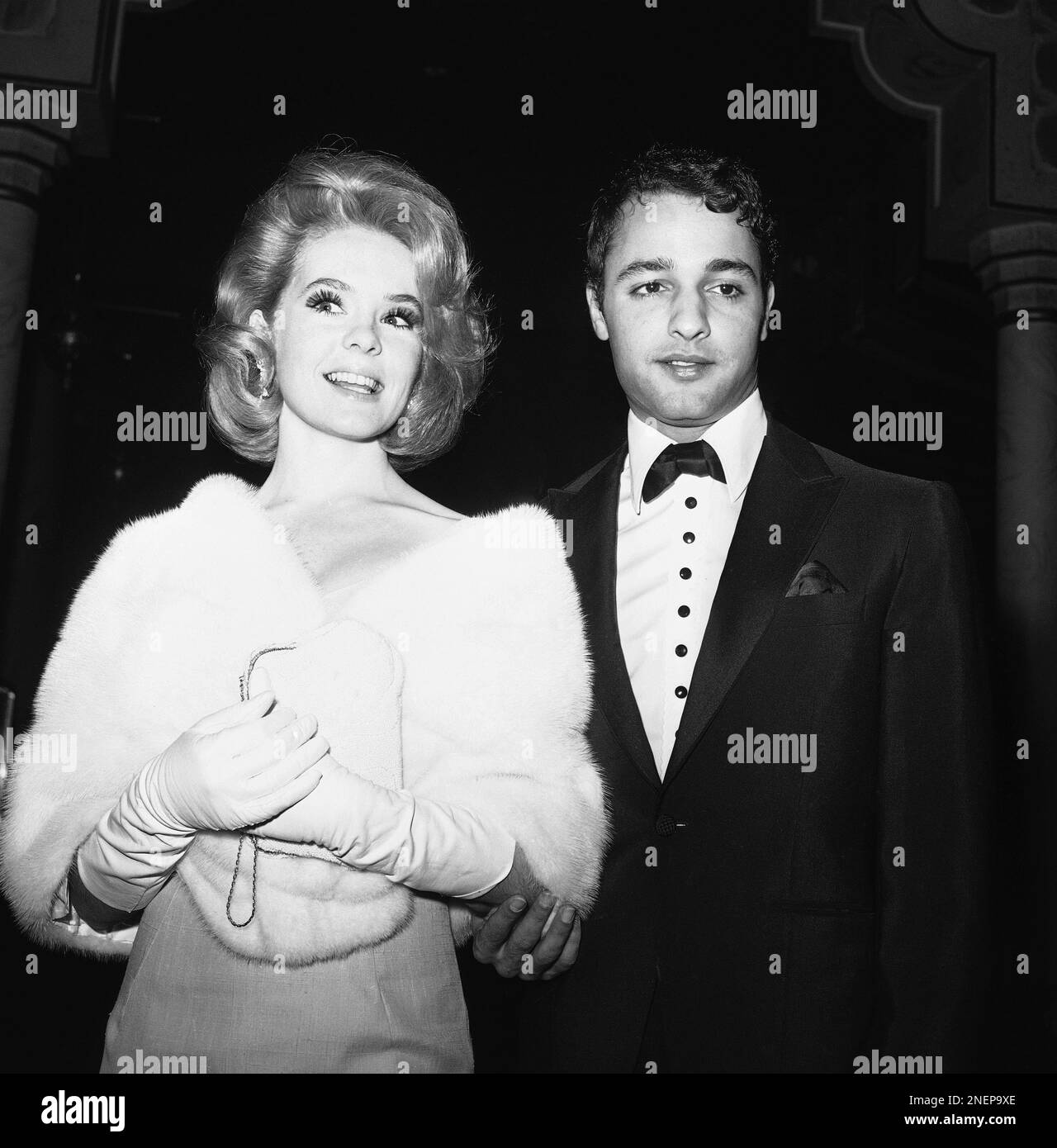 Sal Mineo and Joey (cq) Heatherton at Hollywood Foreign Press Golden ...