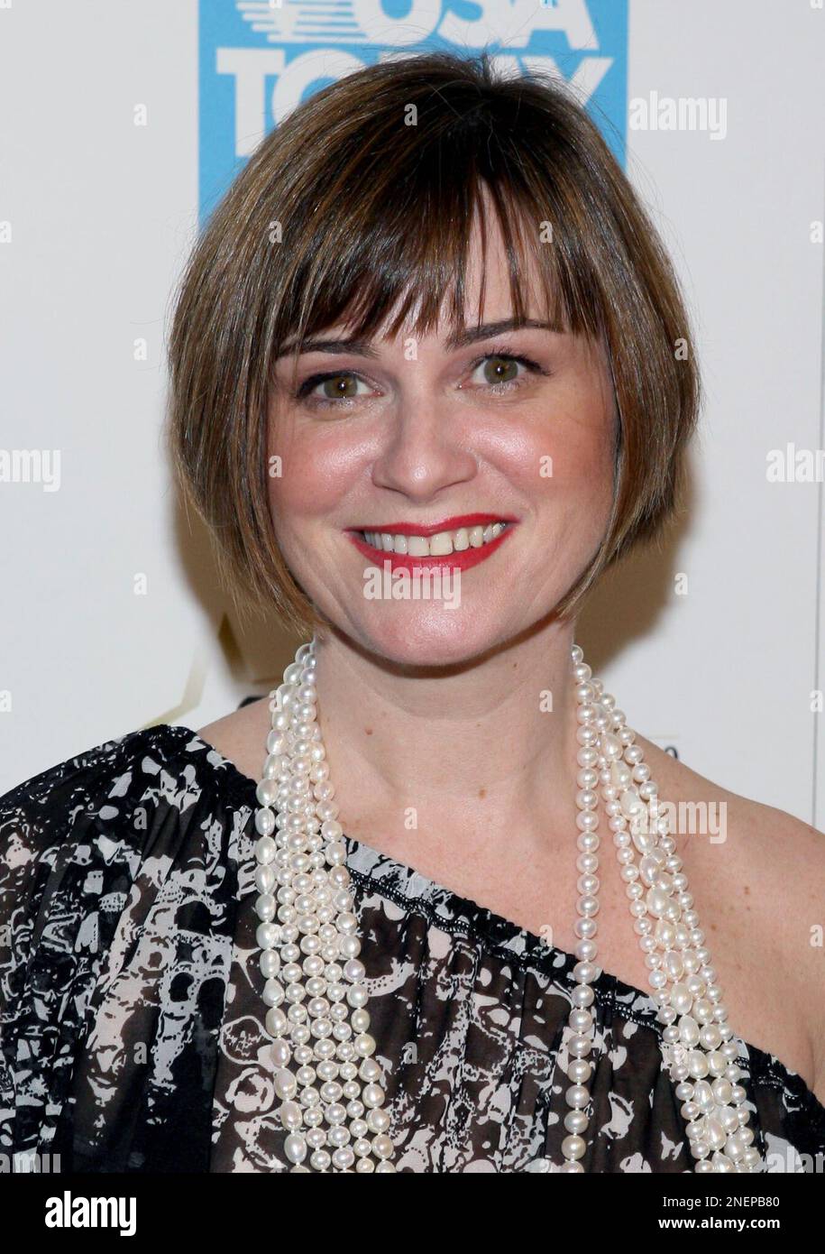 Kate Roberts, Founder of YouthAIDS, attends the Fourth Annual USA TODAY ...