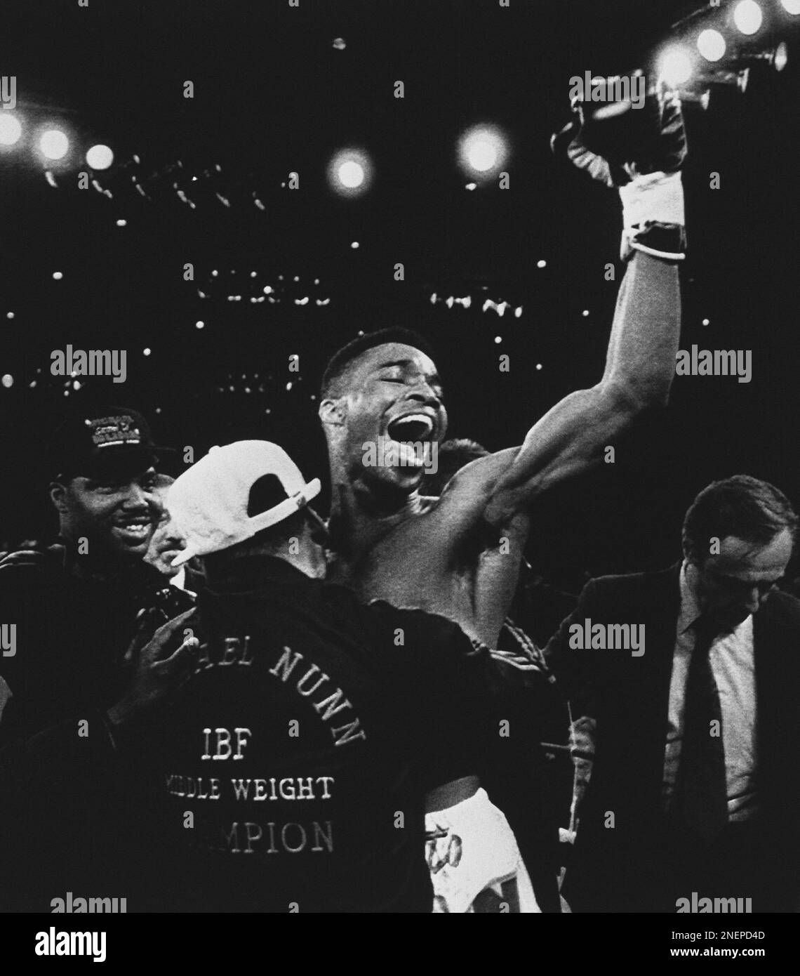 International Boxing Federation Middleweight champion Michael Nunn ...