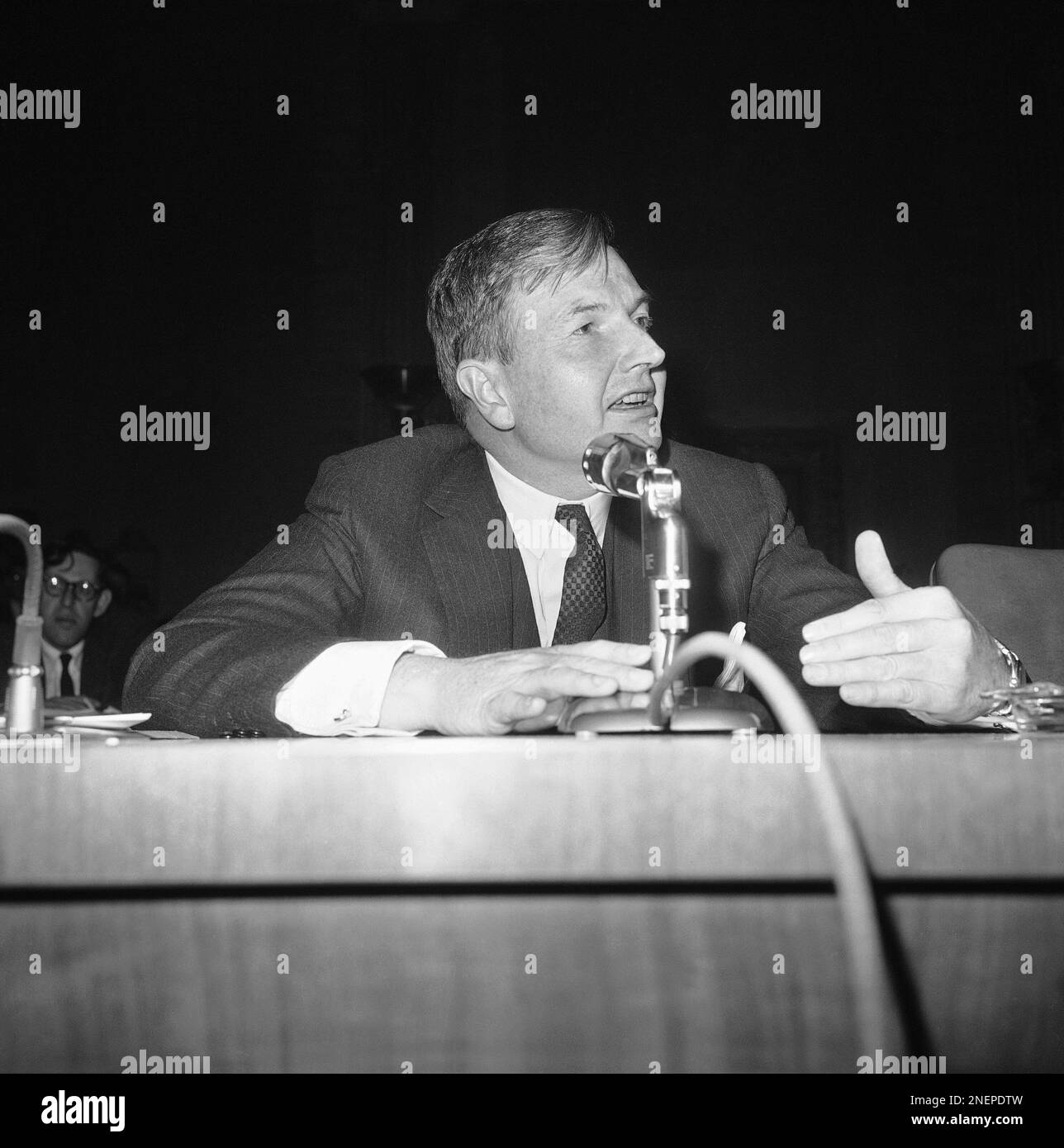 David Rockefeller, New York banker, testified on Feb. 1, 1968 before ...