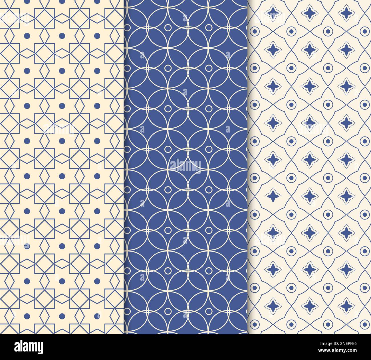 Collection Arabic Muslim Pattern. Background, Package, Textile Vector ...