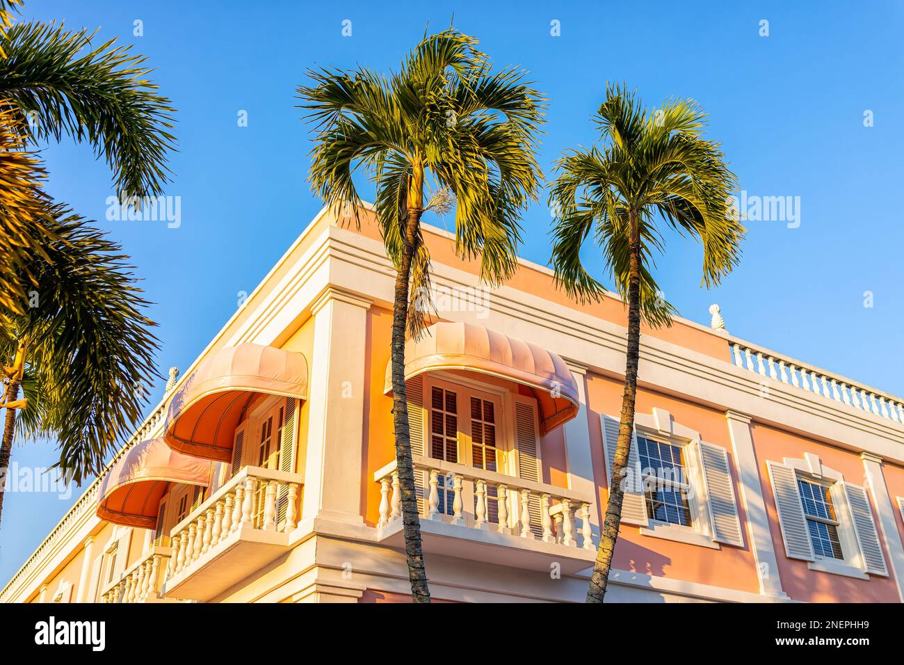 Old town Naples, Florida downtown on Third Street South shopping ...