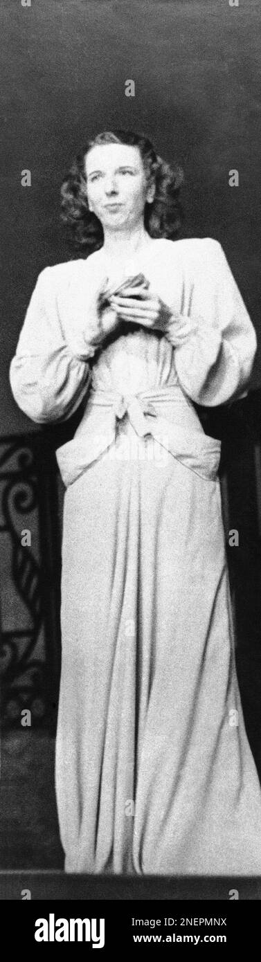 Mary Wickes appears in the role of Nancy Parker in scene from Vinton ...