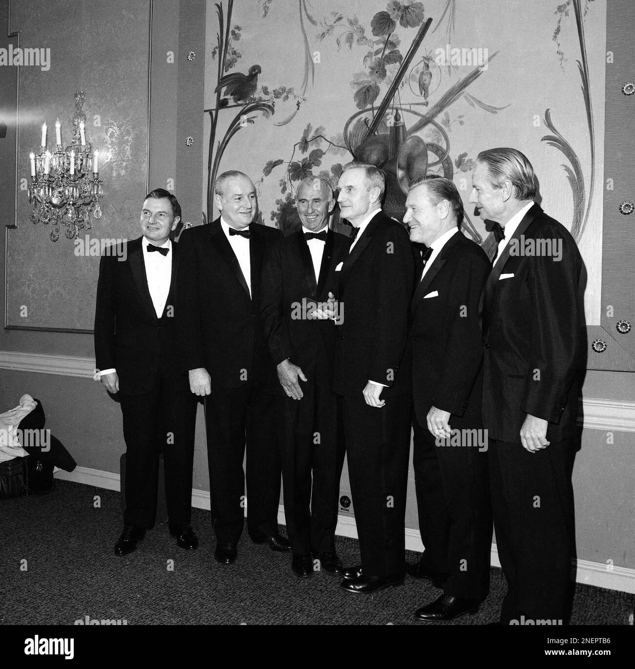 The five Rockefeller Brothers display smiles in New York as they gather ...