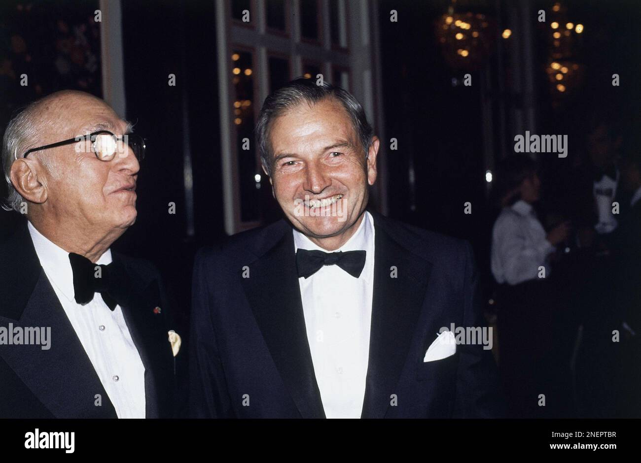 David Rockefeller, President of Chase Manhattan Bank in 1977. (AP Photo ...