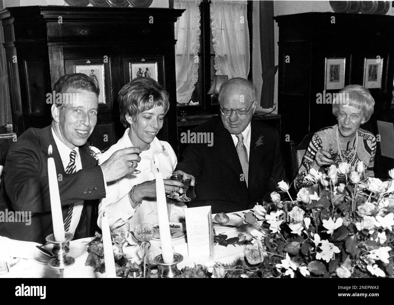 The wedding feast of former International Olympic Committee President ...