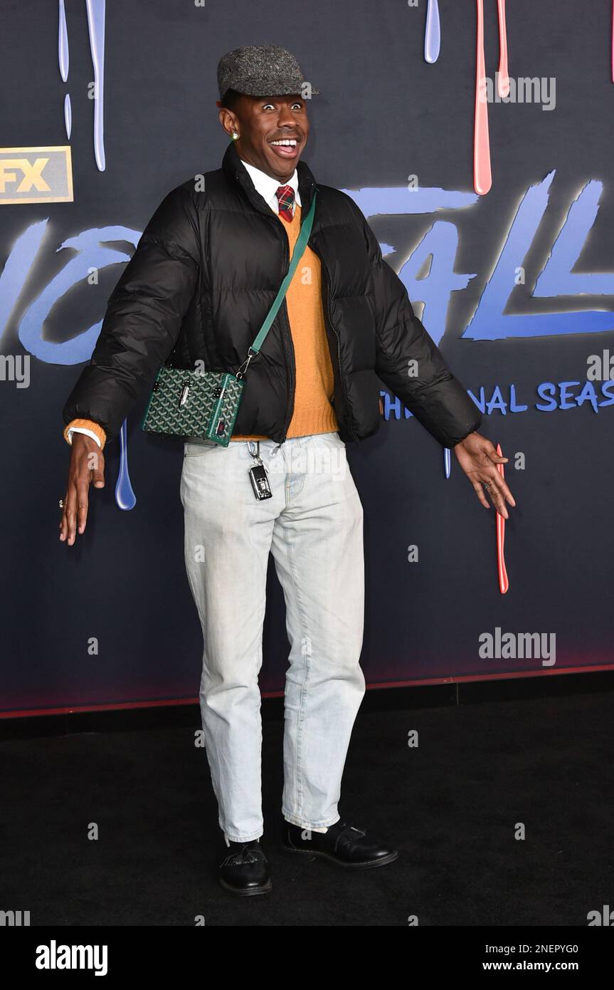Tyler, the Creator arrives at the premiere of the sixth and final ...