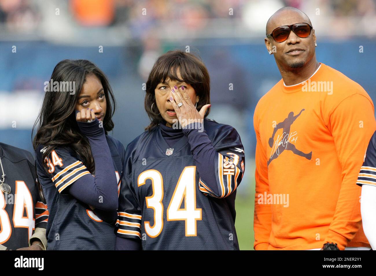 Connie Payton, right, wife of former Chicago Bears running back Walter ...