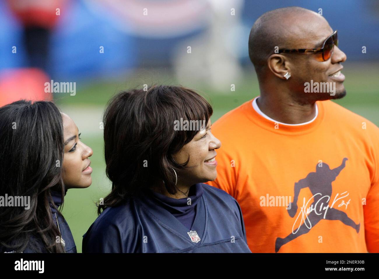 Connie Payton, right, wife of former Chicago Bears running back Walter ...