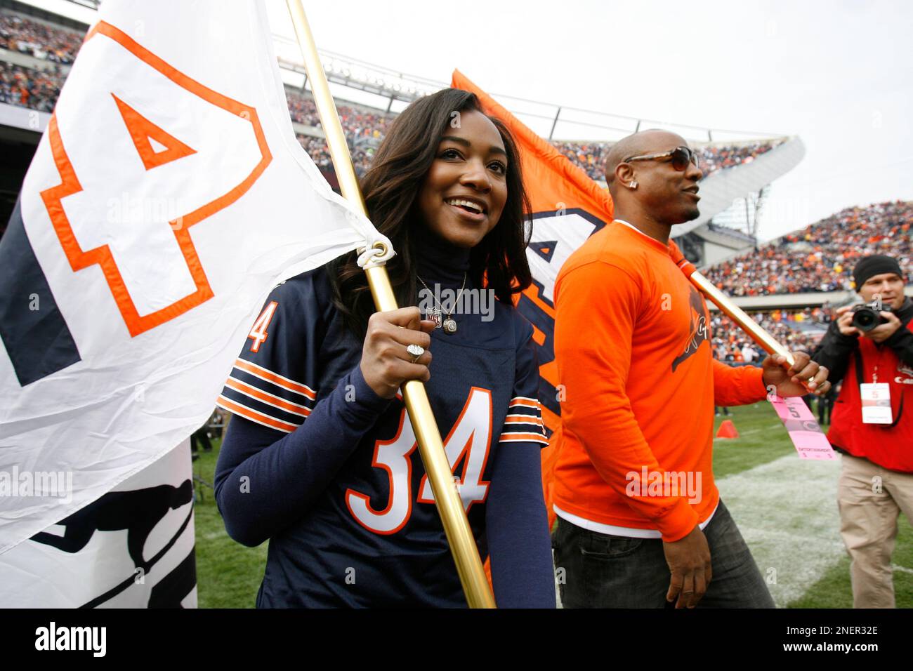 Jarrett and Brittney Payton, son and daughter of former Chicago Bears ...