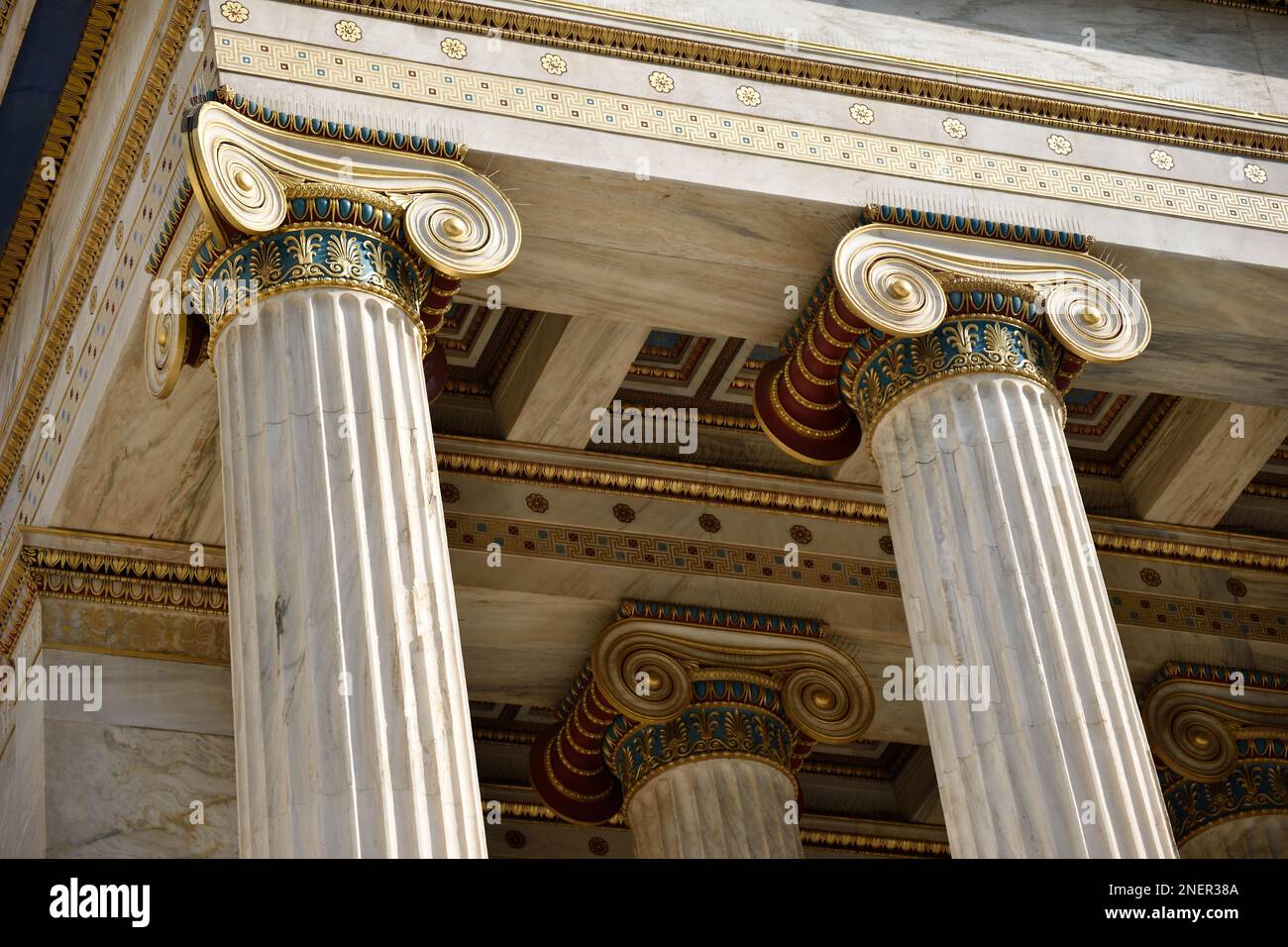 Ionic columns athens hi-res stock photography and images - Alamy