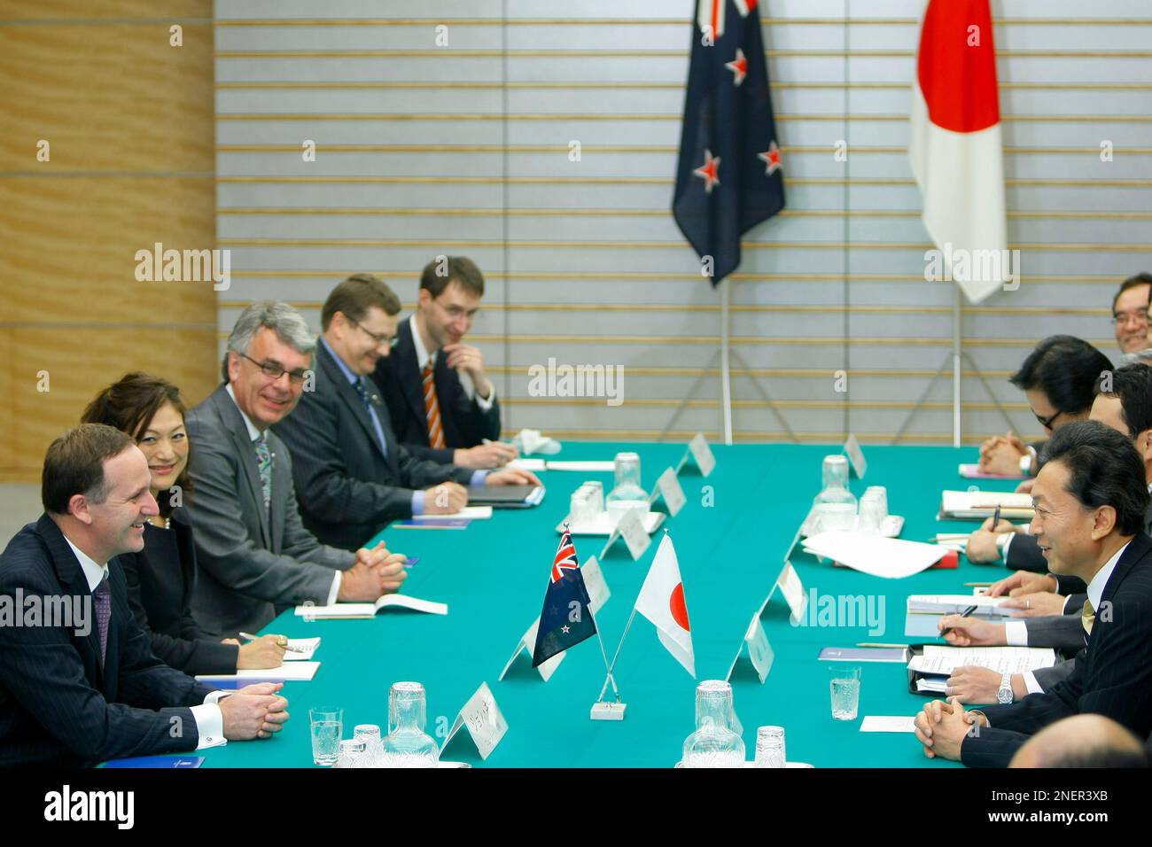 In this photo taken Thursday, Oct. 29, 2009, Prime Minister of New ...