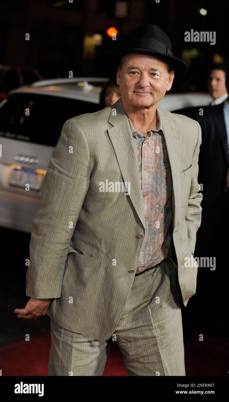 Bill Murray, who provides one of the voices in the animated film ...