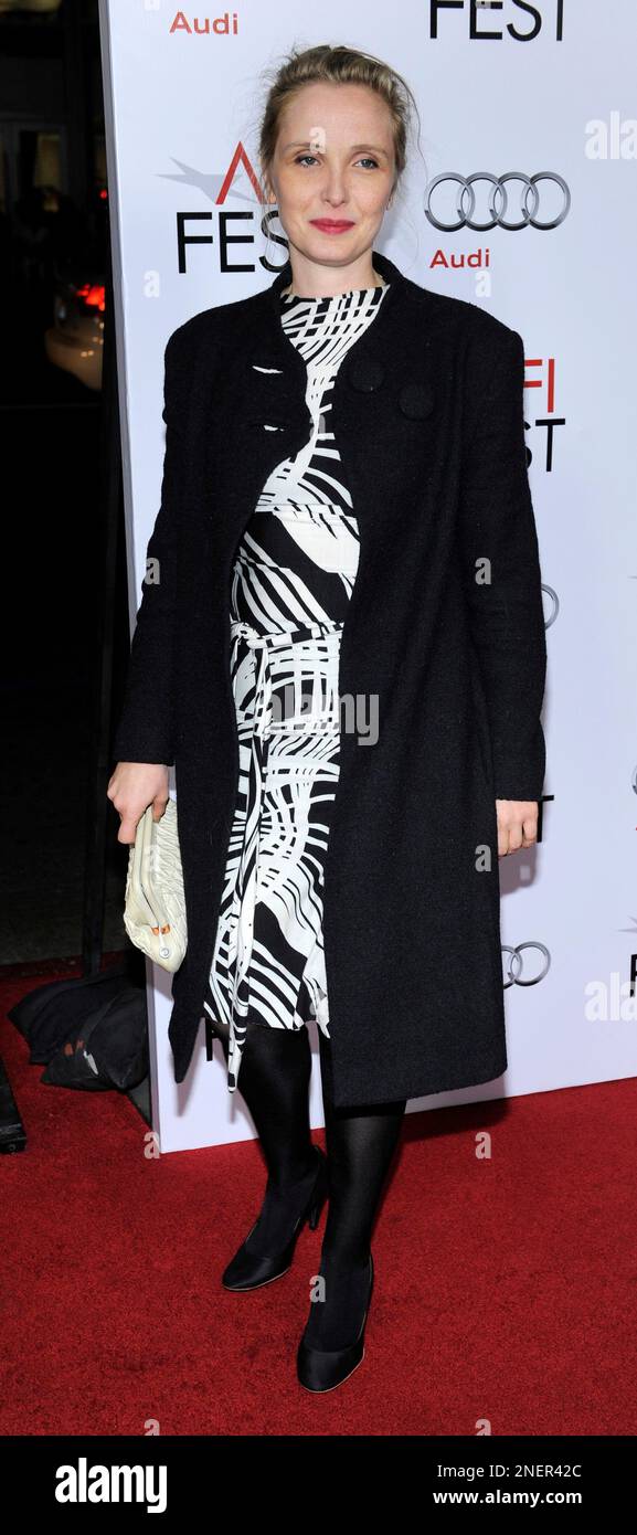 Julie Delpy arrives at the premiere of the animated film "Fantastic Mr ...