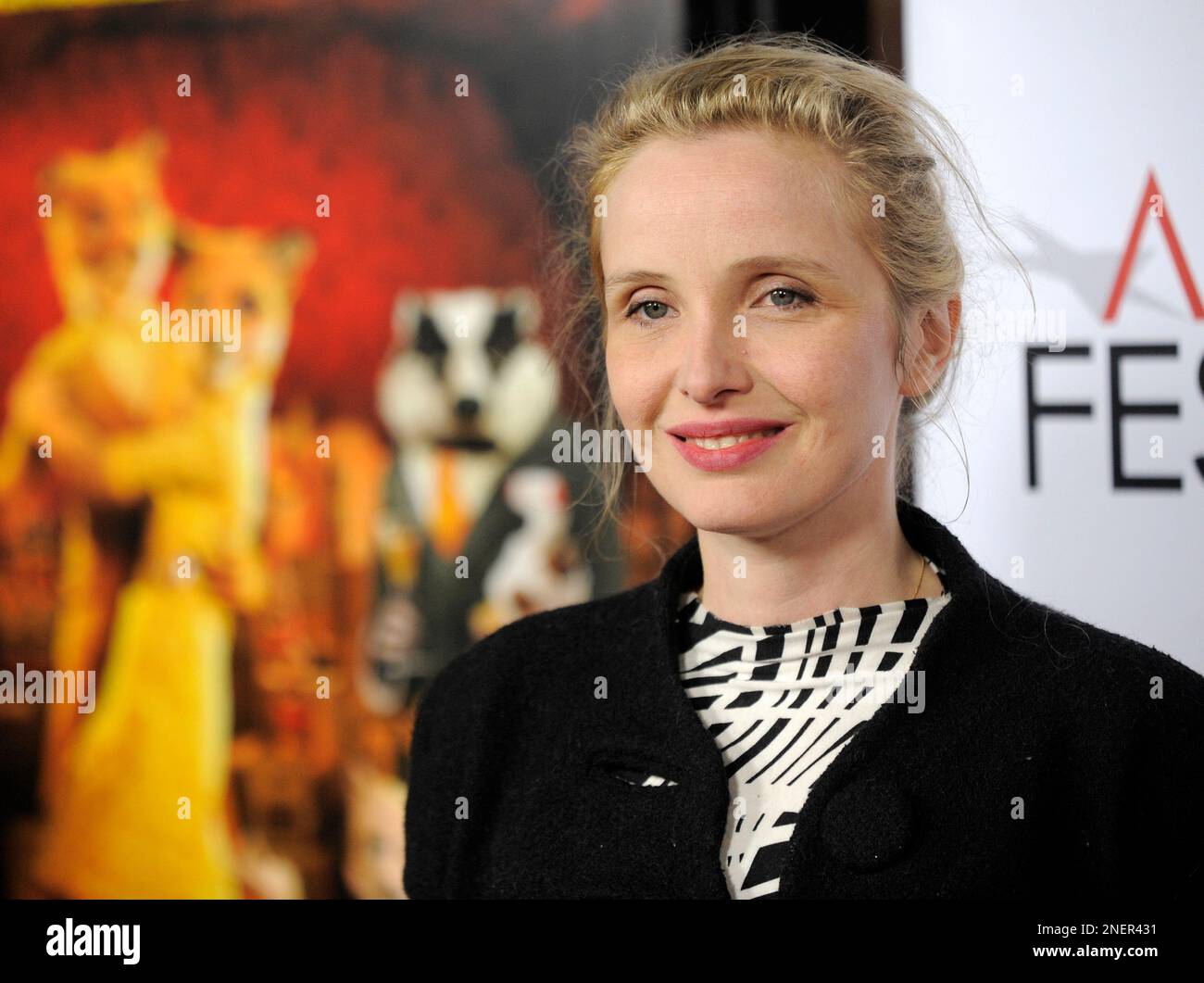 Julie Delpy arrives at the premiere of the film "Fantastic Mr. Fox" on ...