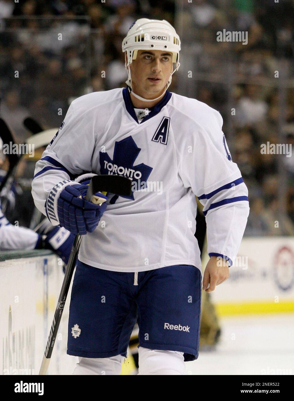 Toronto Maple Leafs defenseman Tomas Kaberle (15) of Czech Republic ...