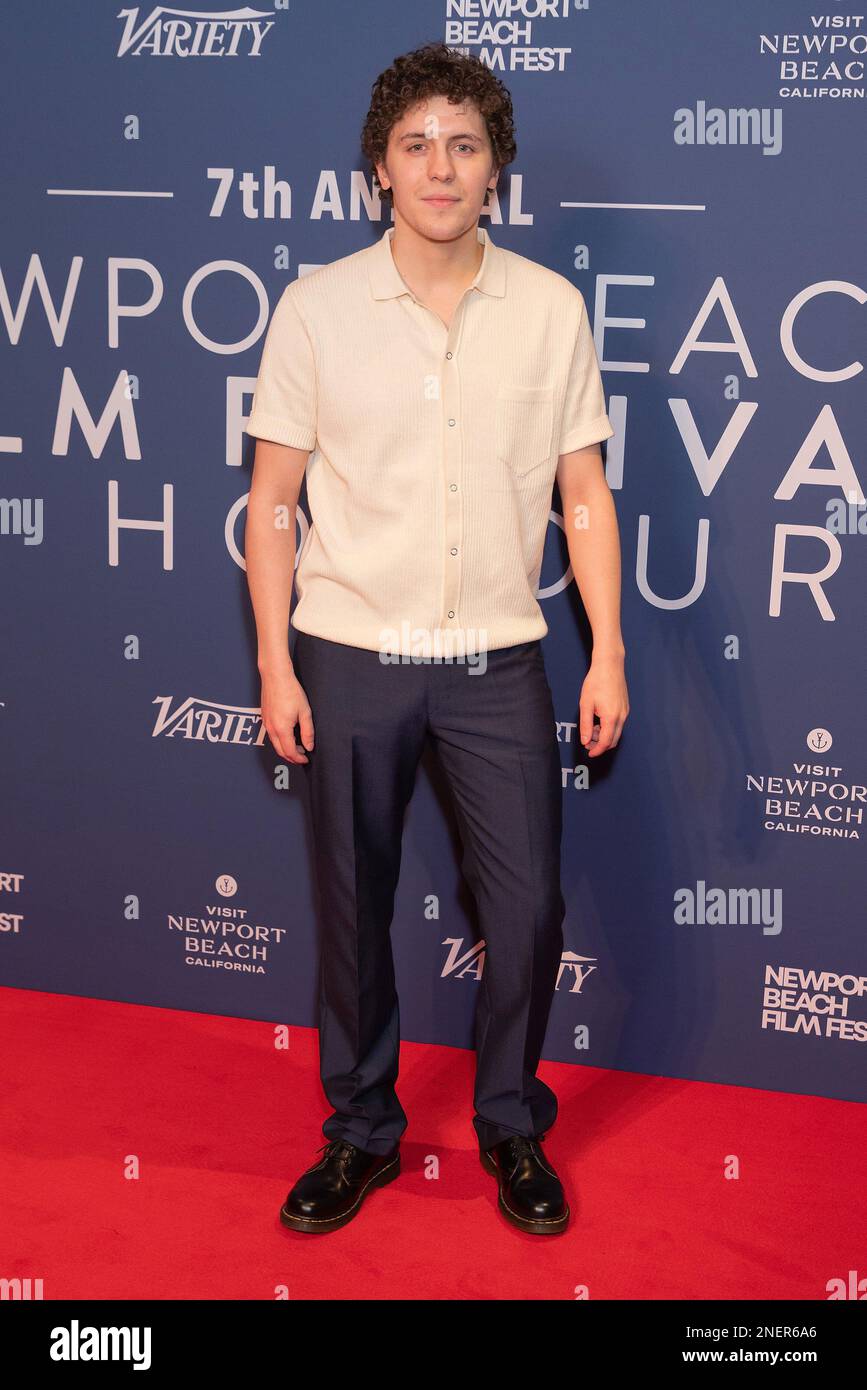 Dylan Llewellyn attending the Newport Beach Film Festival UK Honours ...