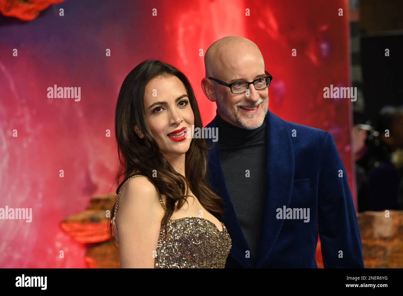 London, UK. 16th February 2023. Sheila Naghshineh, Peyton Reed attends ...