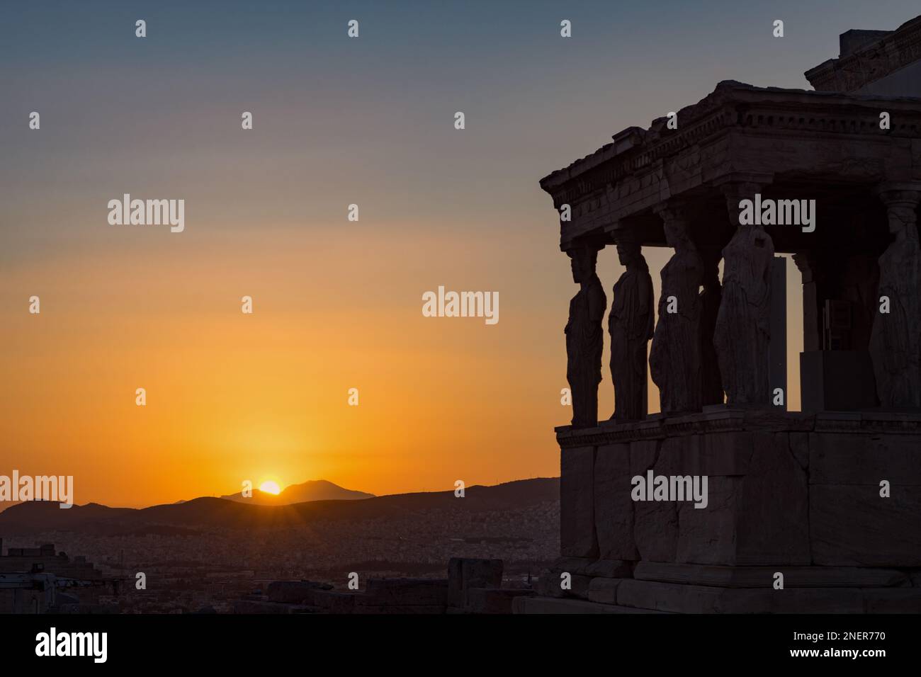 Greek temples sunset hi-res stock photography and images - Alamy