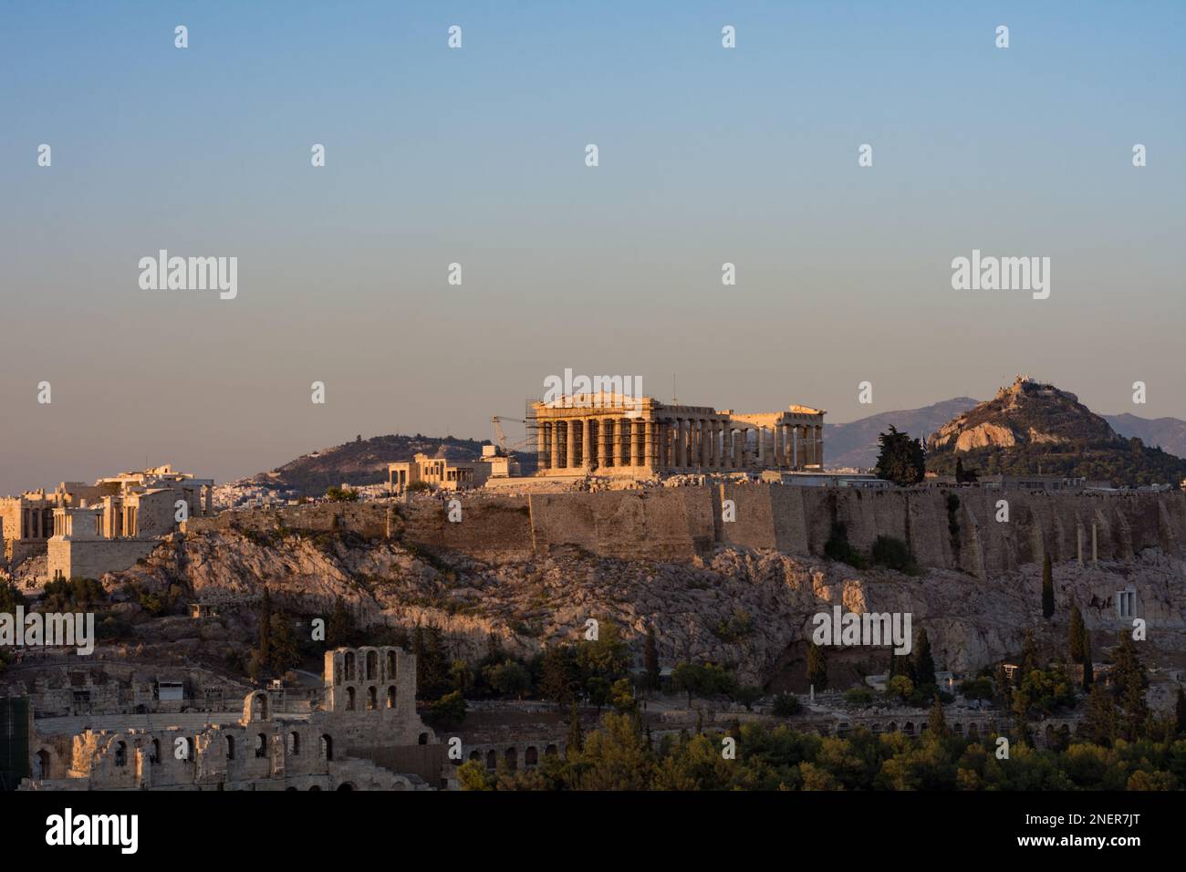 Acropolis of athens sunrise hi-res stock photography and images - Alamy