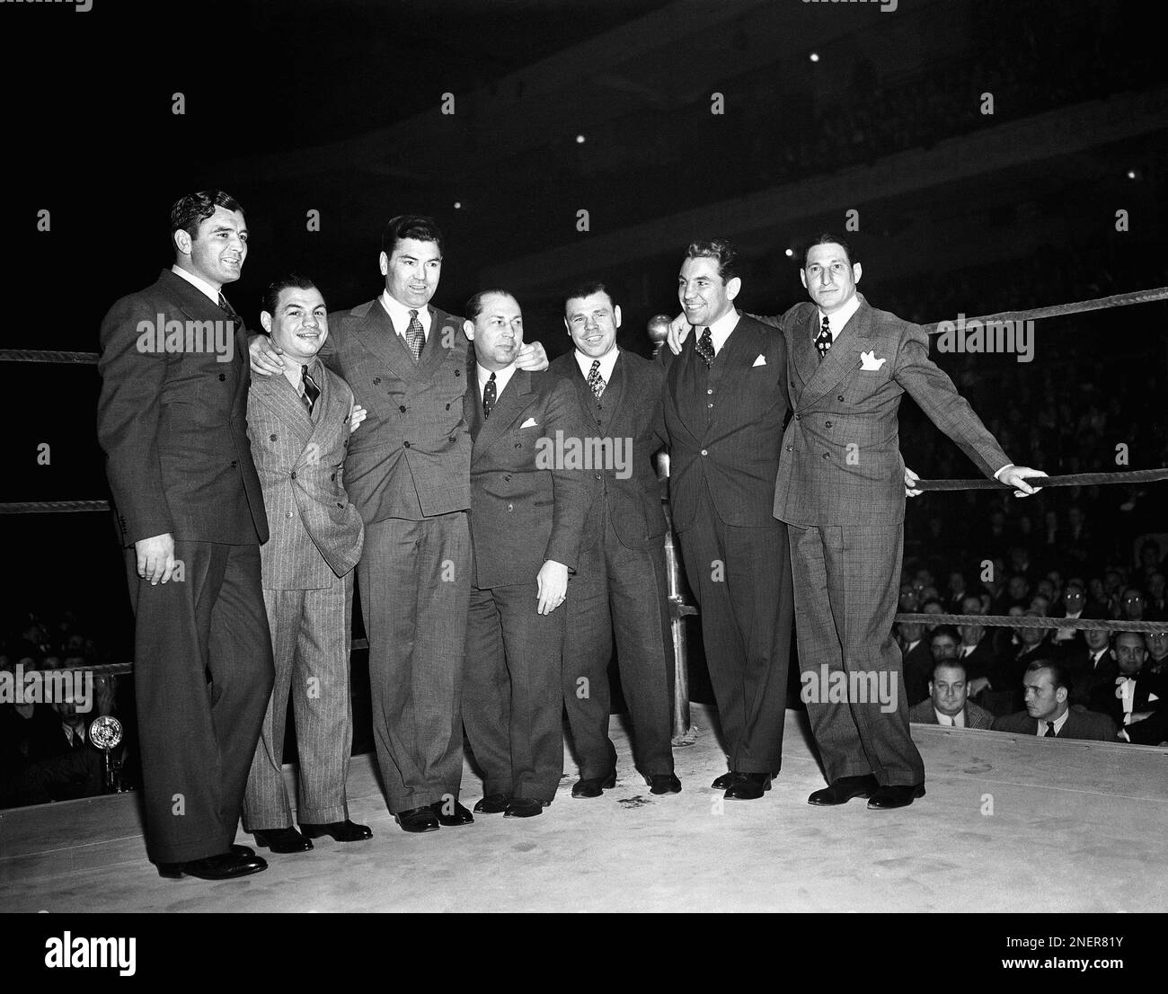 Taking a bow at the amateur boxing tournament in New York on Nov. 24 ...