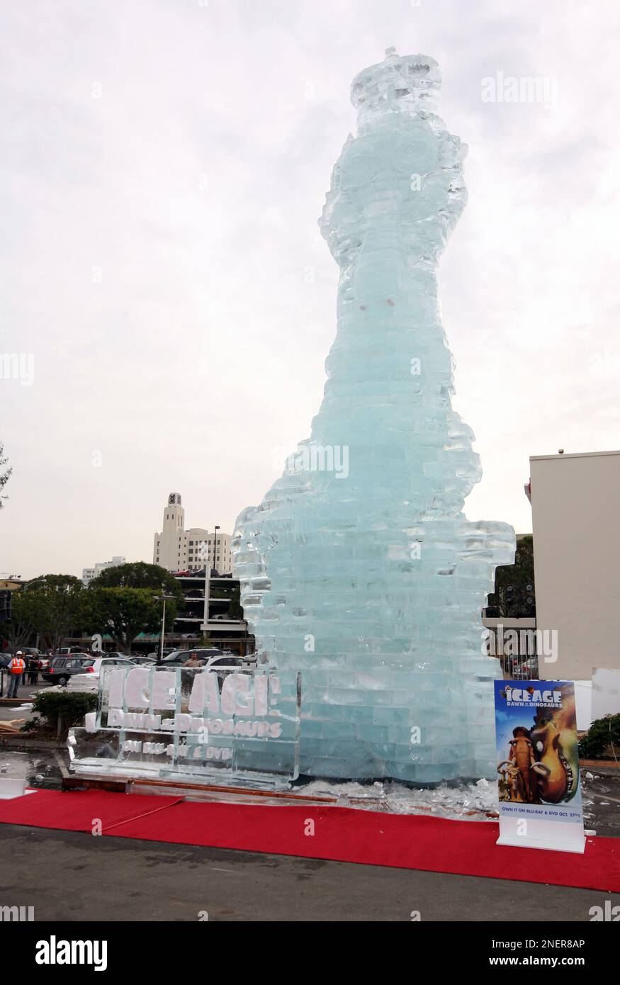 A general view at the celebration of the Ice Age: Dawn of the Dinosaurs ...