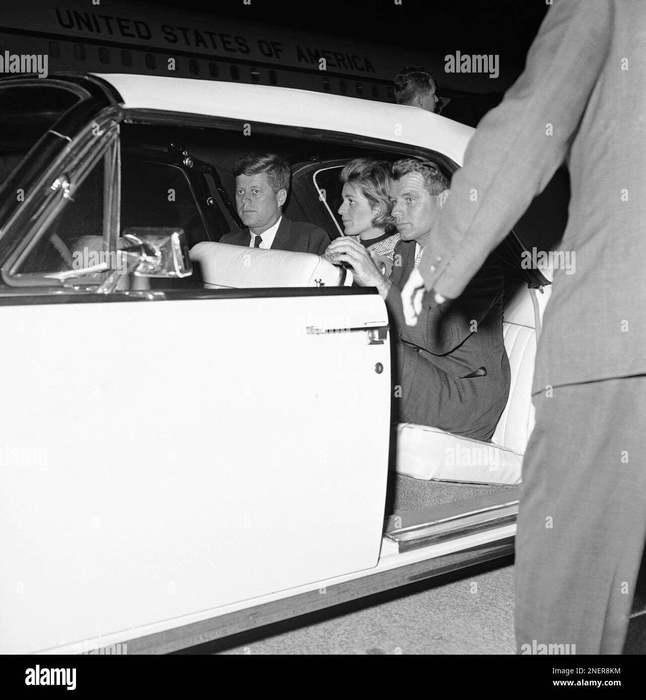 President John F. Kennedy (left), Attorney General Robert Kennedy and ...