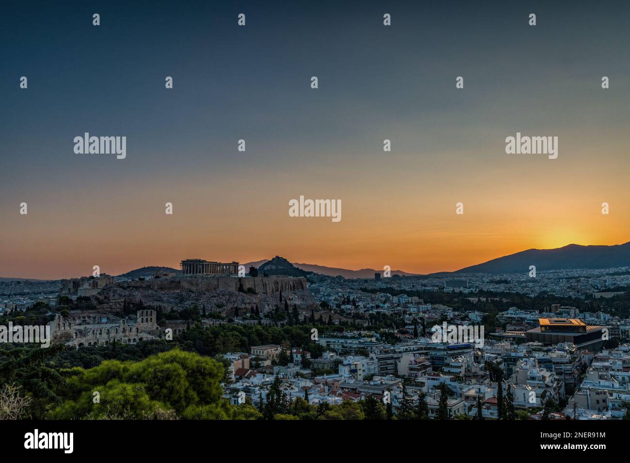 Athens greece sunrise hi-res stock photography and images - Alamy