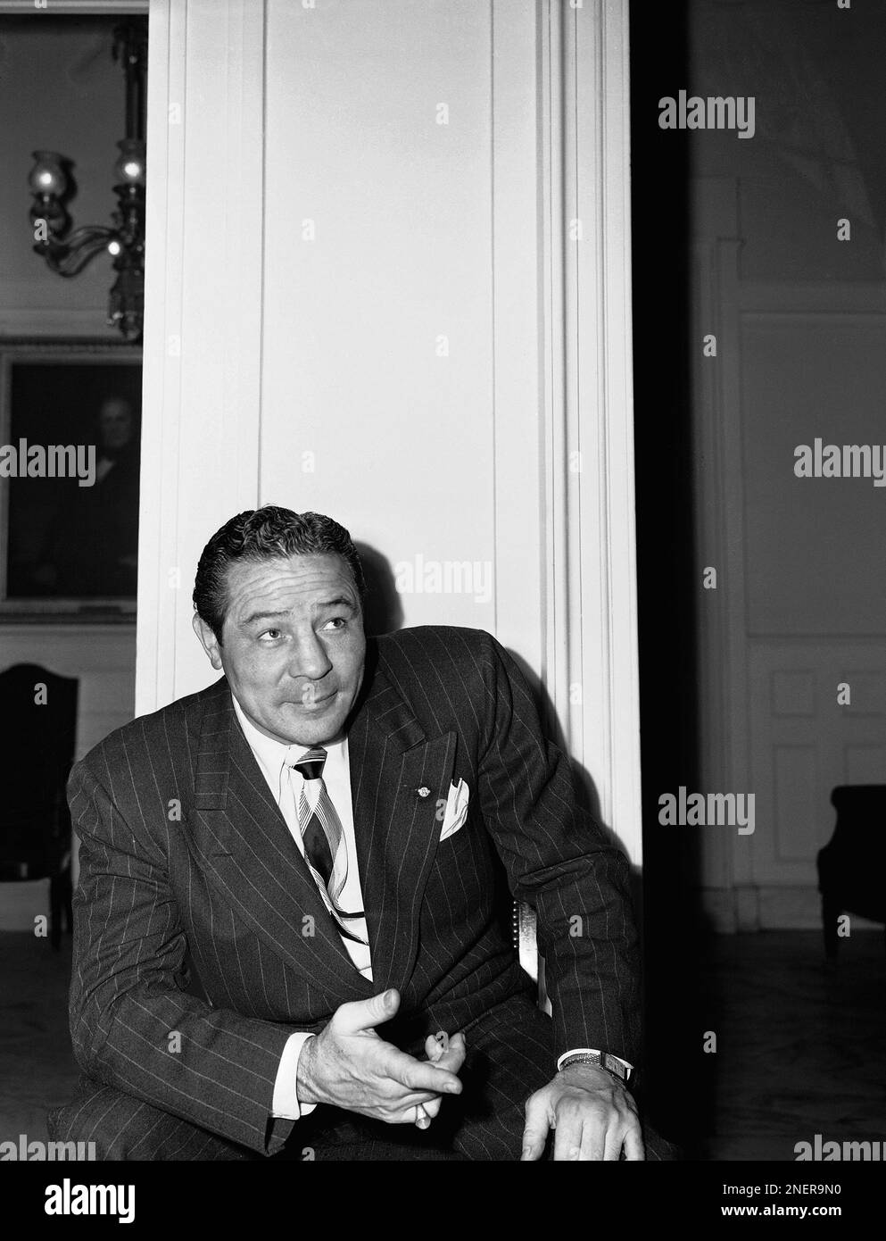 Former heavy weight champion Max Baer, April 8, 1946. (AP Photo/Hogan ...