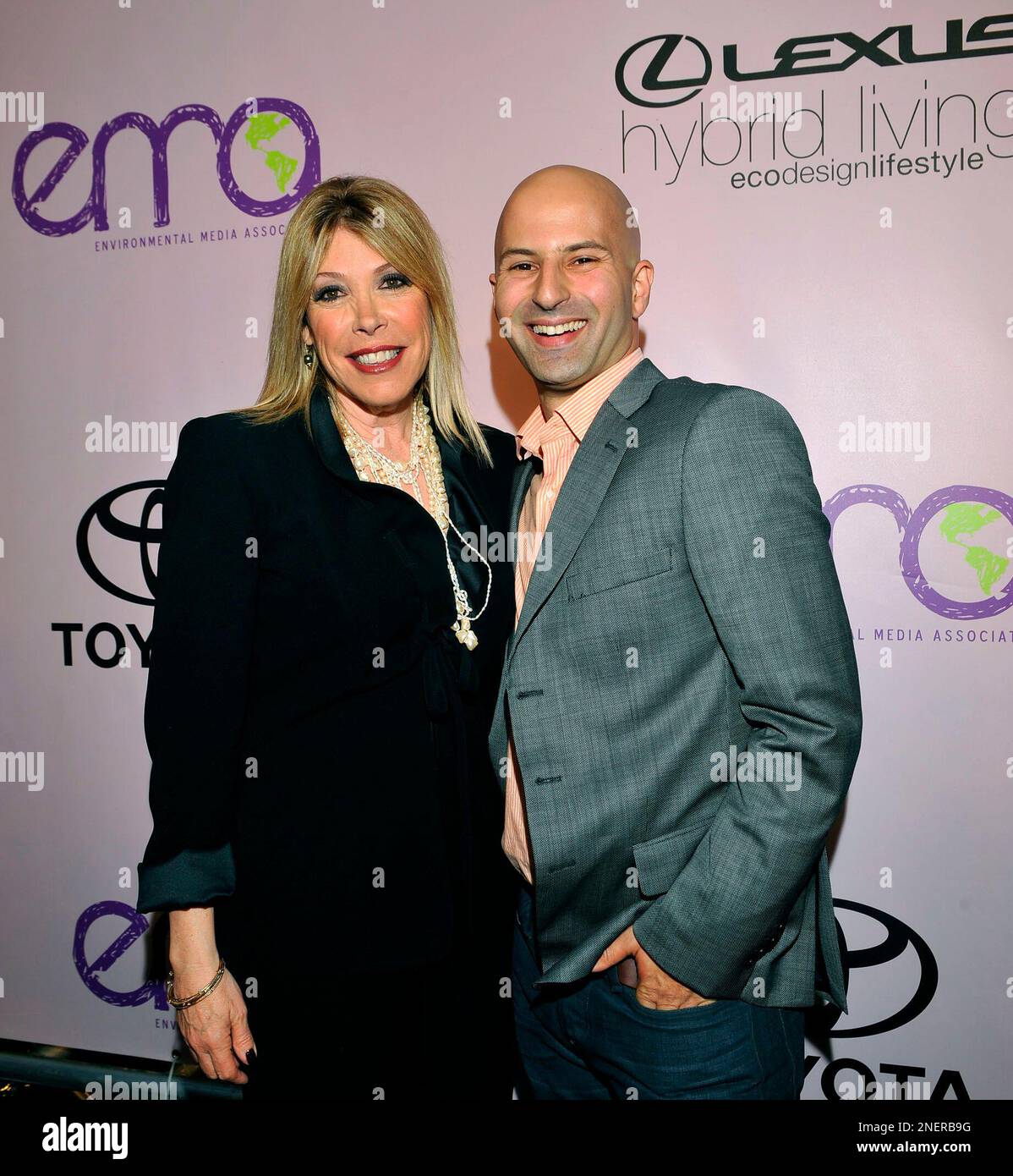 President of EMA Debbie Levin, left, and CEO Yes to Carrots Ido Leffler ...